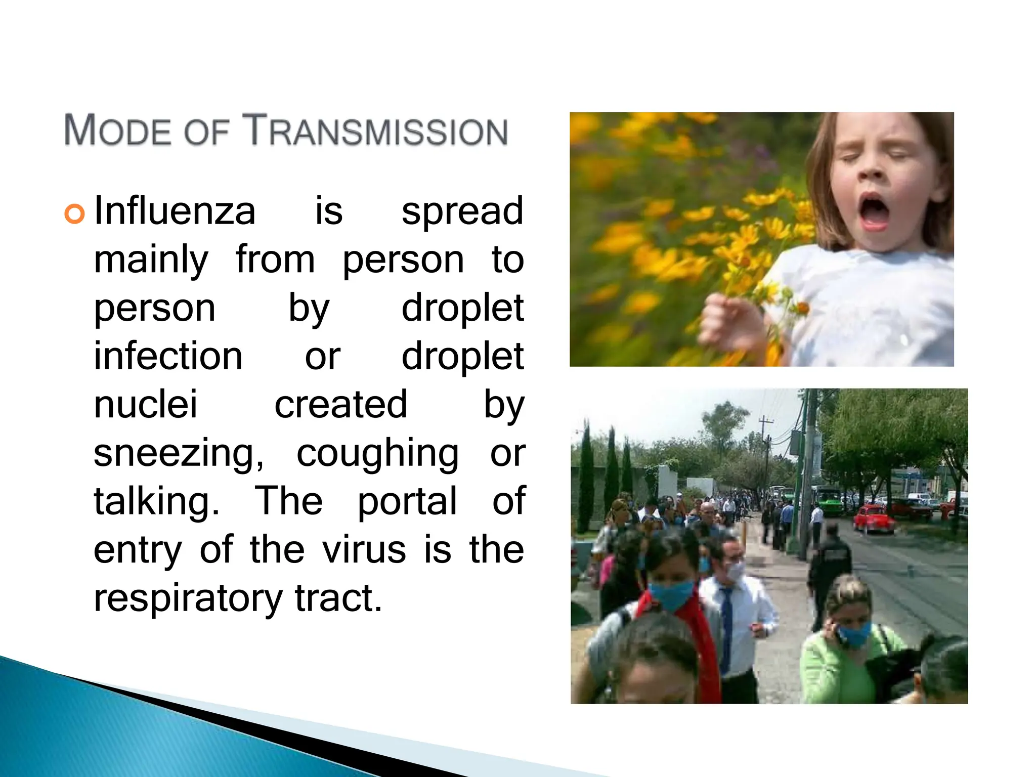 Epidemiology of influenza.pptx. .. | PPTX