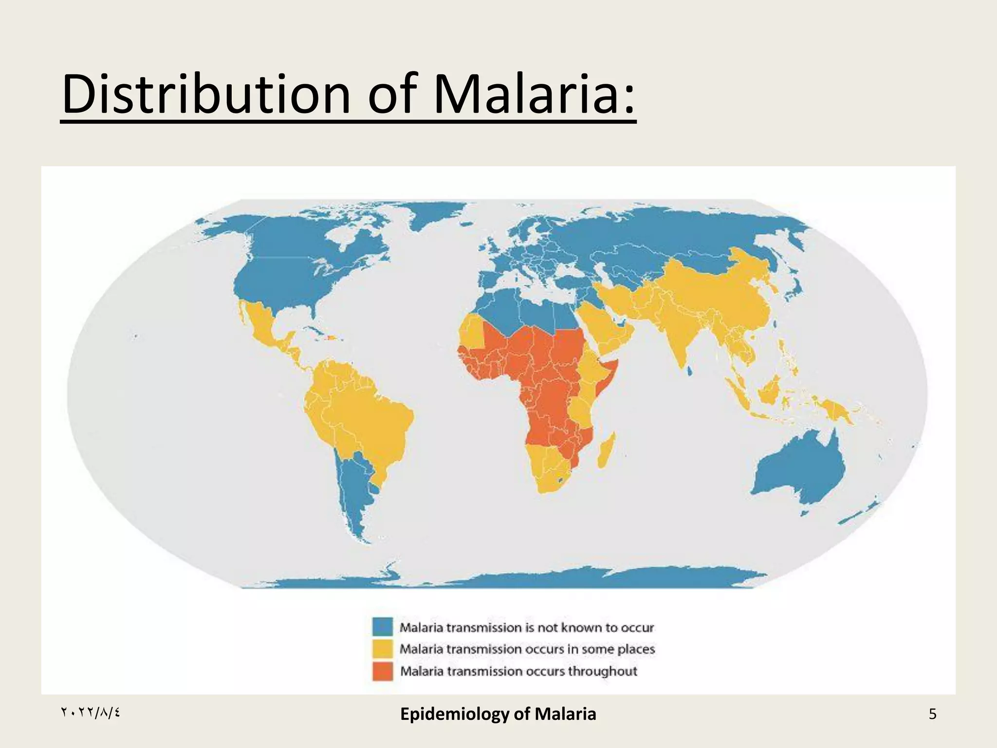 Epidemiology of Malaria - Detailed Version.pdf