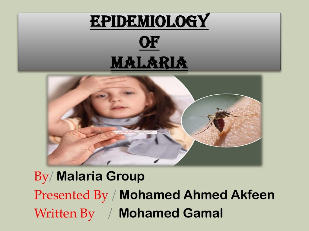 Epidemiology of Malaria -Short Version.pdf