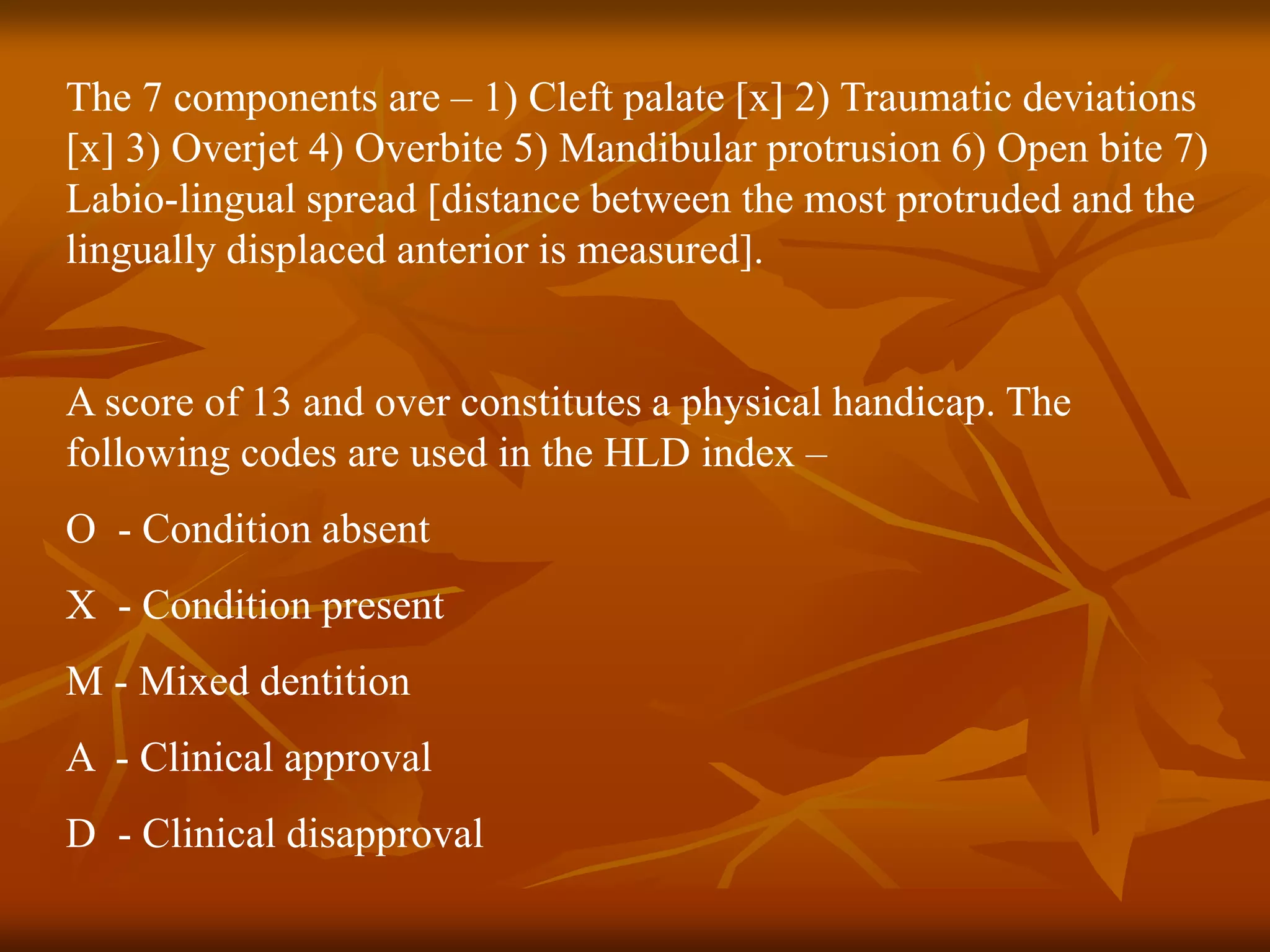 Epidemiology of malocclusion in india | PPT