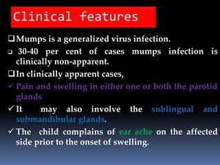 Epidemiology of mumps.pptx. . | PPT