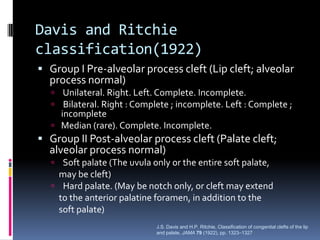 Epidemiology of Orofacial Clefts | PPTX
