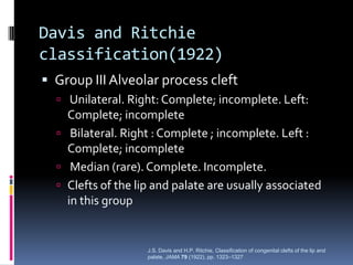 Epidemiology of Orofacial Clefts | PPTX