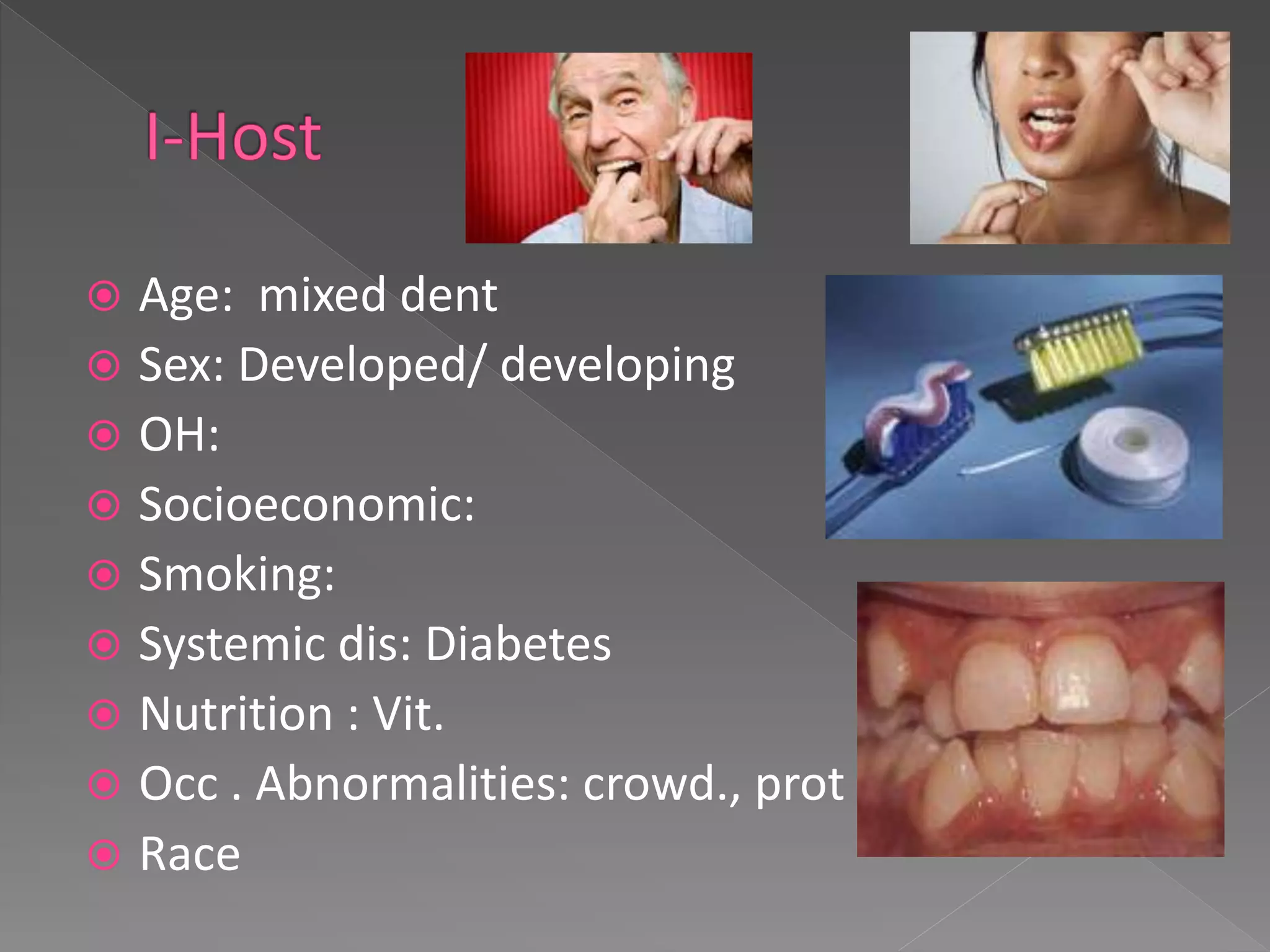 Epidemiology of perio diseases | PPTX