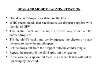 Epidemiology of POLIO.pptx.................... | PPTX