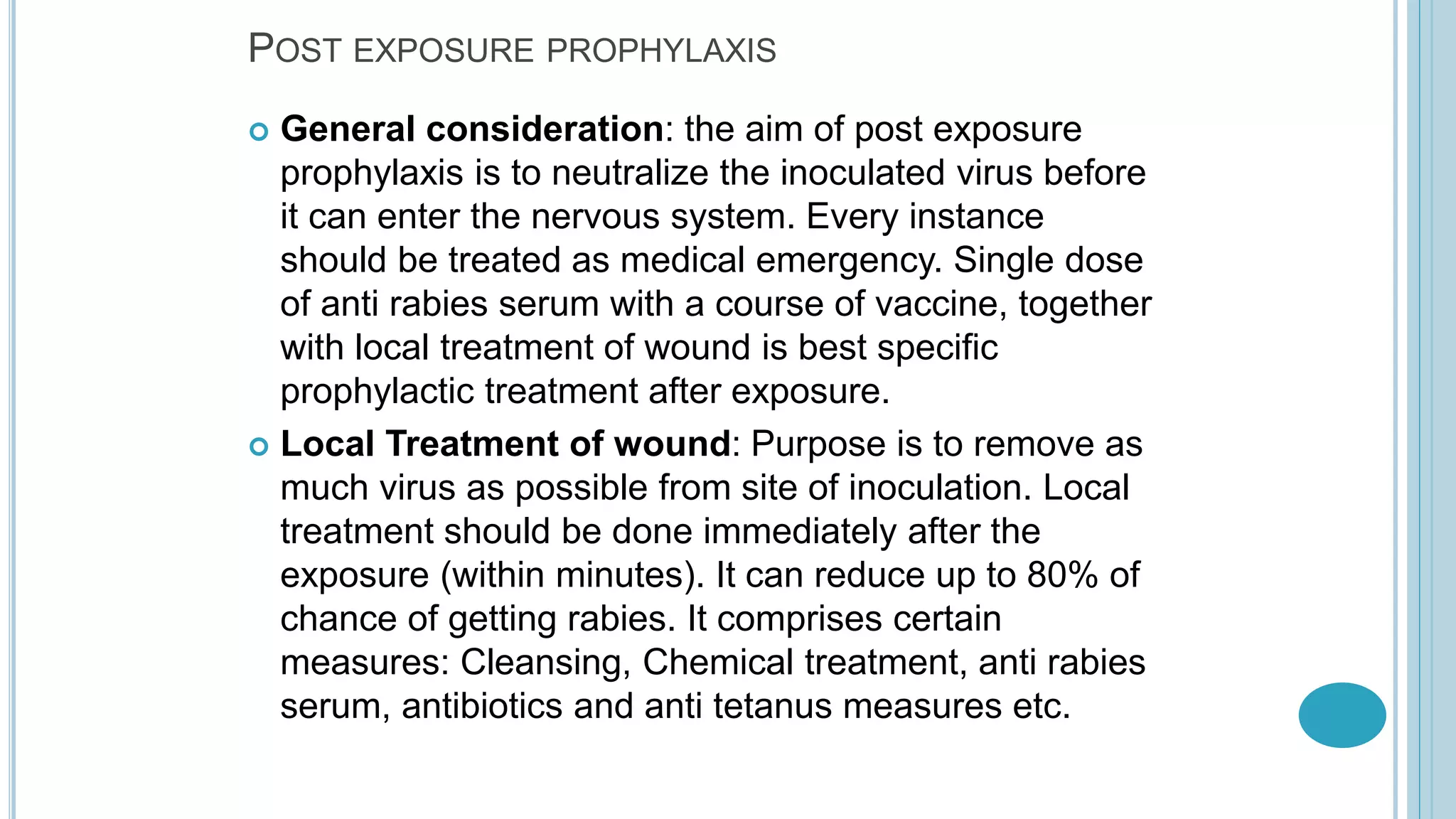 Epidemiology of rabies | PPTX