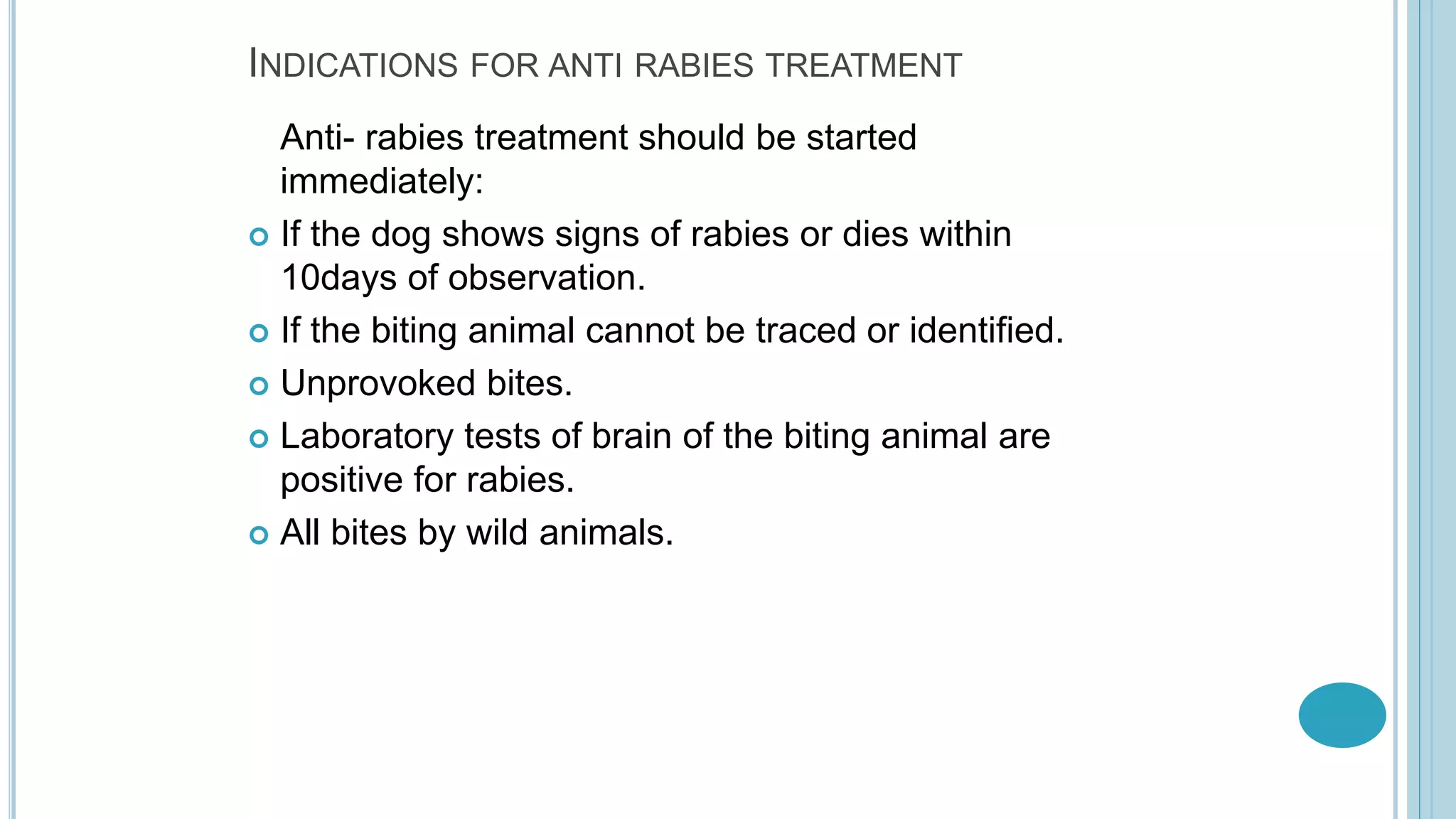 Epidemiology of rabies | PPTX