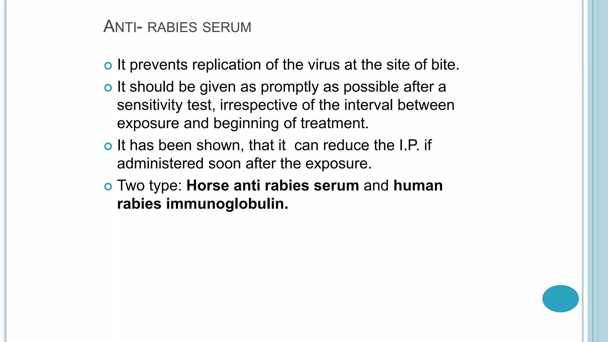 Epidemiology of rabies | PPTX