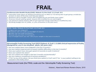 Epidemiology of sarcopenia | PPT