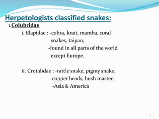 Epidemiology of snake bite cases in nepal | PPTX