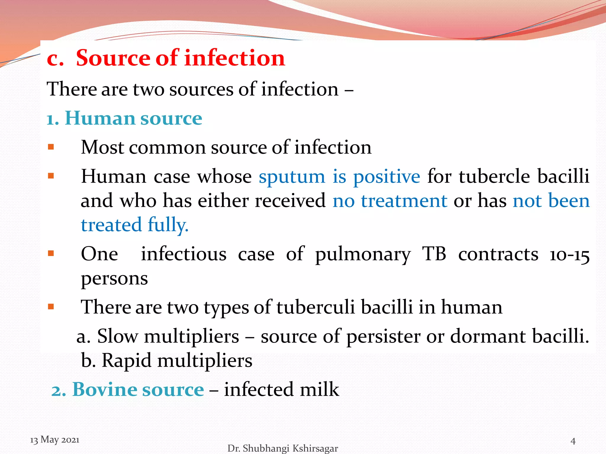 Epidemiology of tuberculosis | PDF