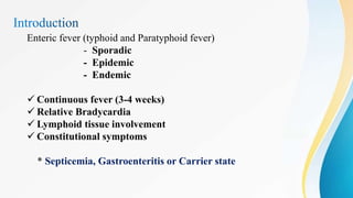 Epidemiology of Typhoid fever.pptx