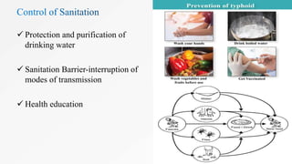 Epidemiology of Typhoid fever.pptx