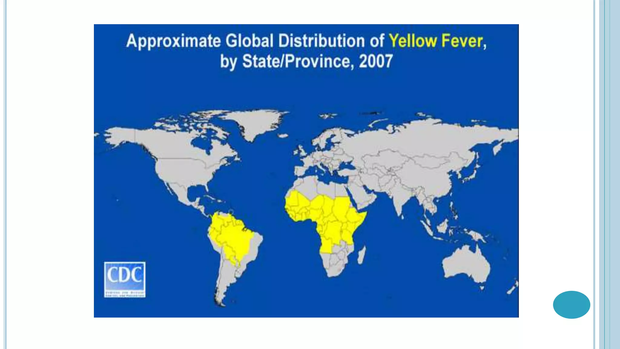 Epidemiology of yellow fever | PPTX