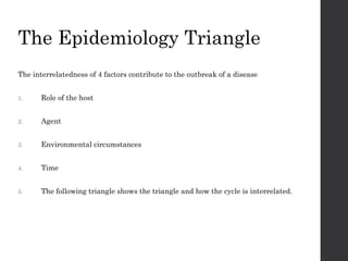 Epidemiology power point_ajb | PPT | Infectious Diseases | Diseases and ...