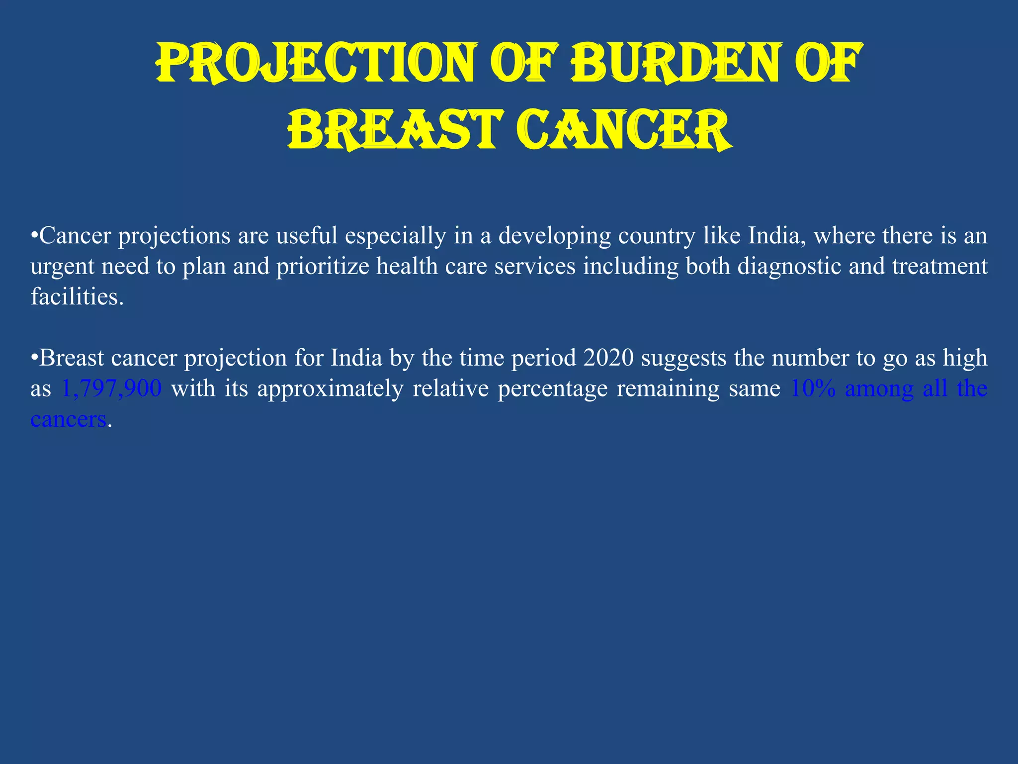 Epidemiology of Breast Cancer | PDF