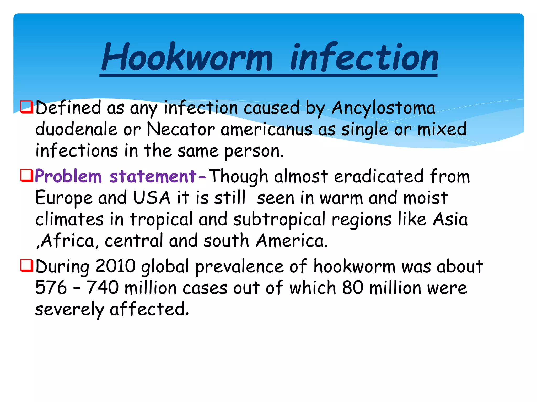 Epidemiology ,prevention and control of helminthic infections | PPTX