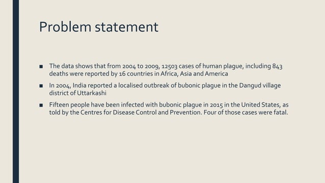 Epidemiology, prevention, and control of plague | PPTX | Infectious ...
