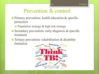 Tuberculosis Prevention And Control