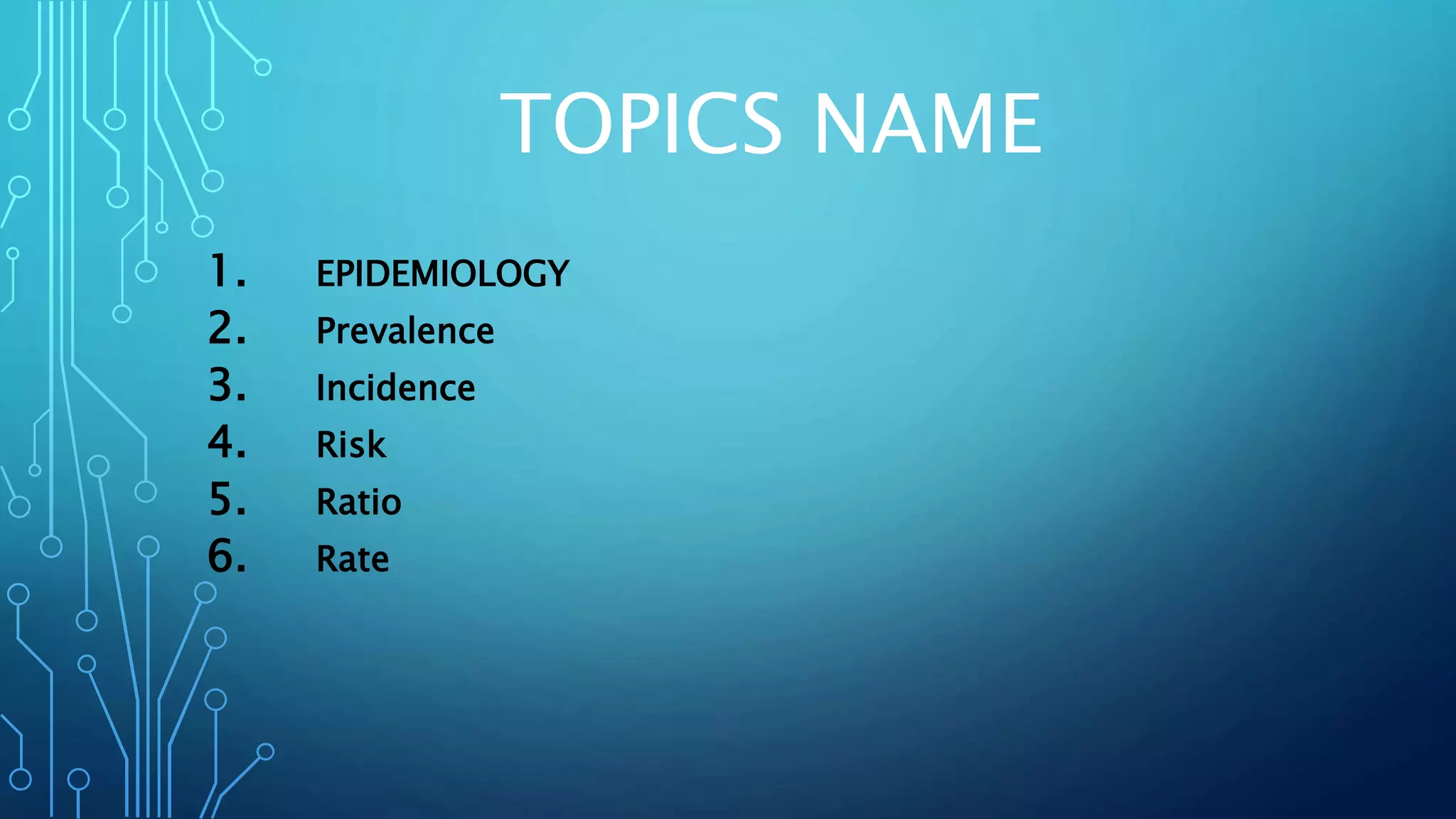 Epidemiology, risk,rate,ratio,odd ratio | PPTX