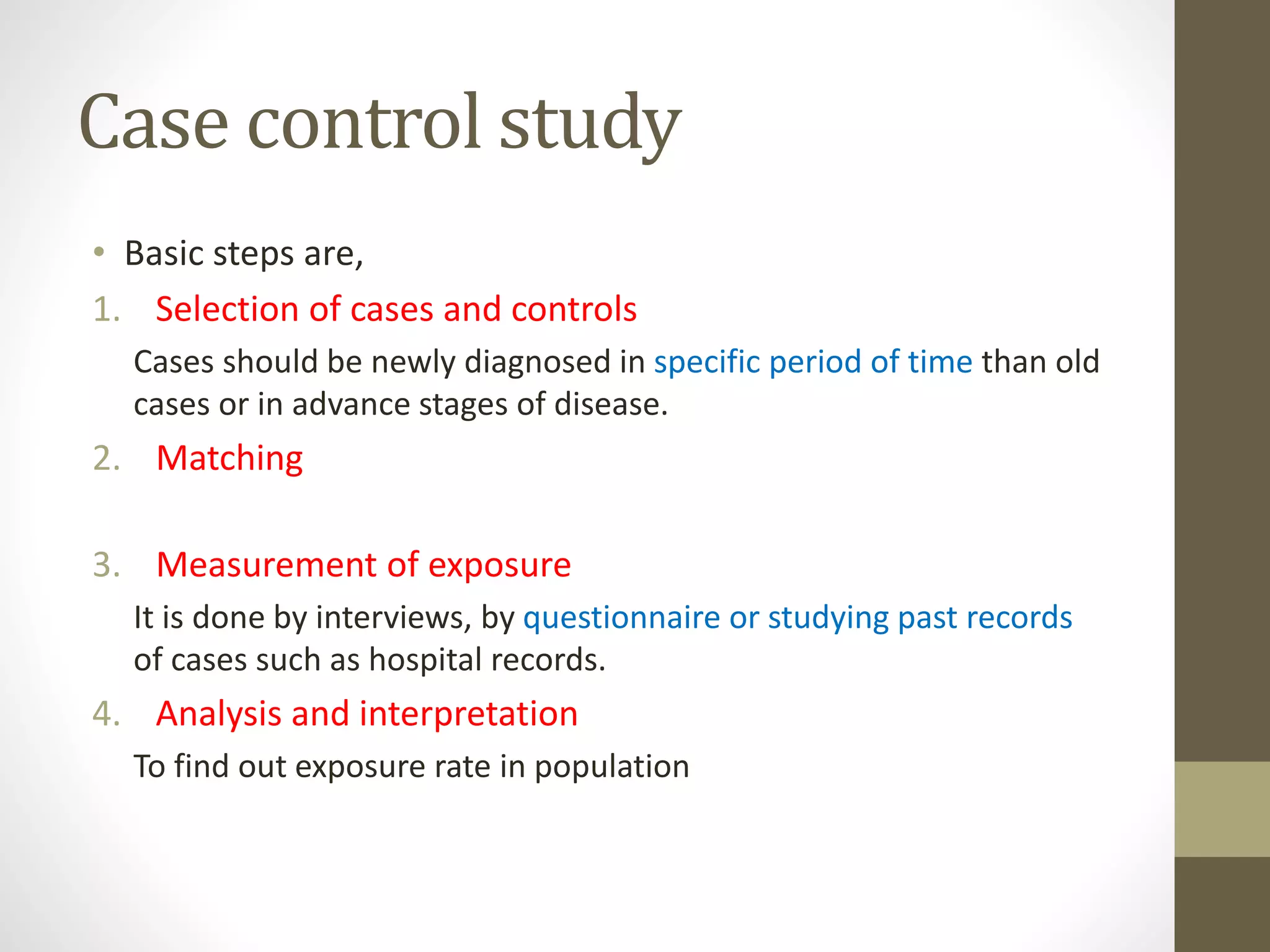 Epidemiology methods, approaches and tools of measurement | PPTX