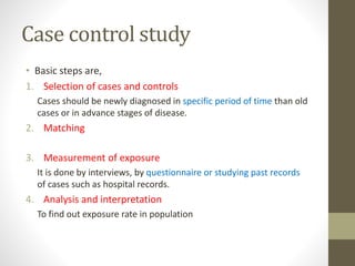 Epidemiology methods, approaches and tools of measurement | PPTX