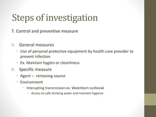 Epidemiology methods, approaches and tools of measurement | PPTX