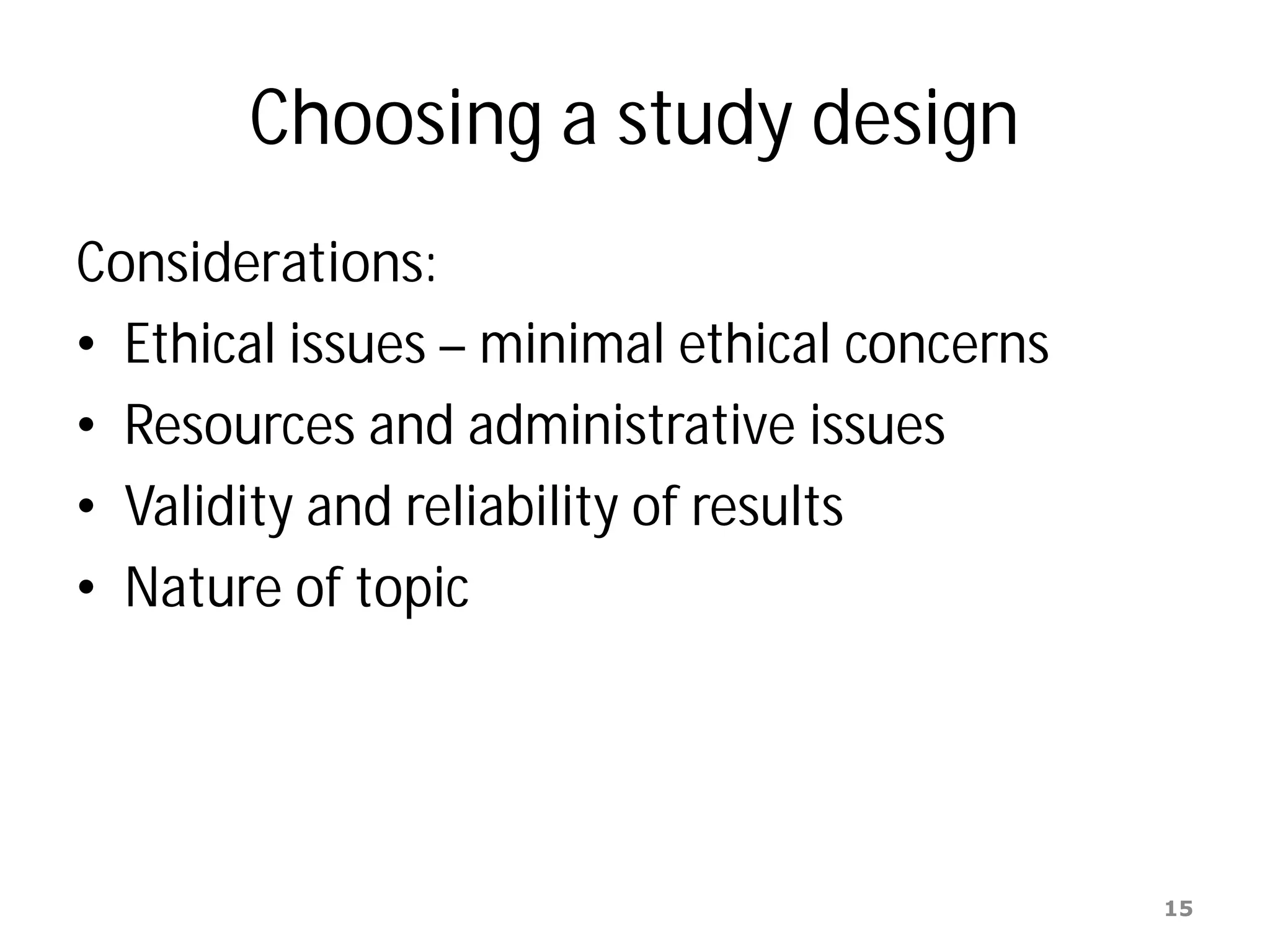 Epidemiology study design | PDF