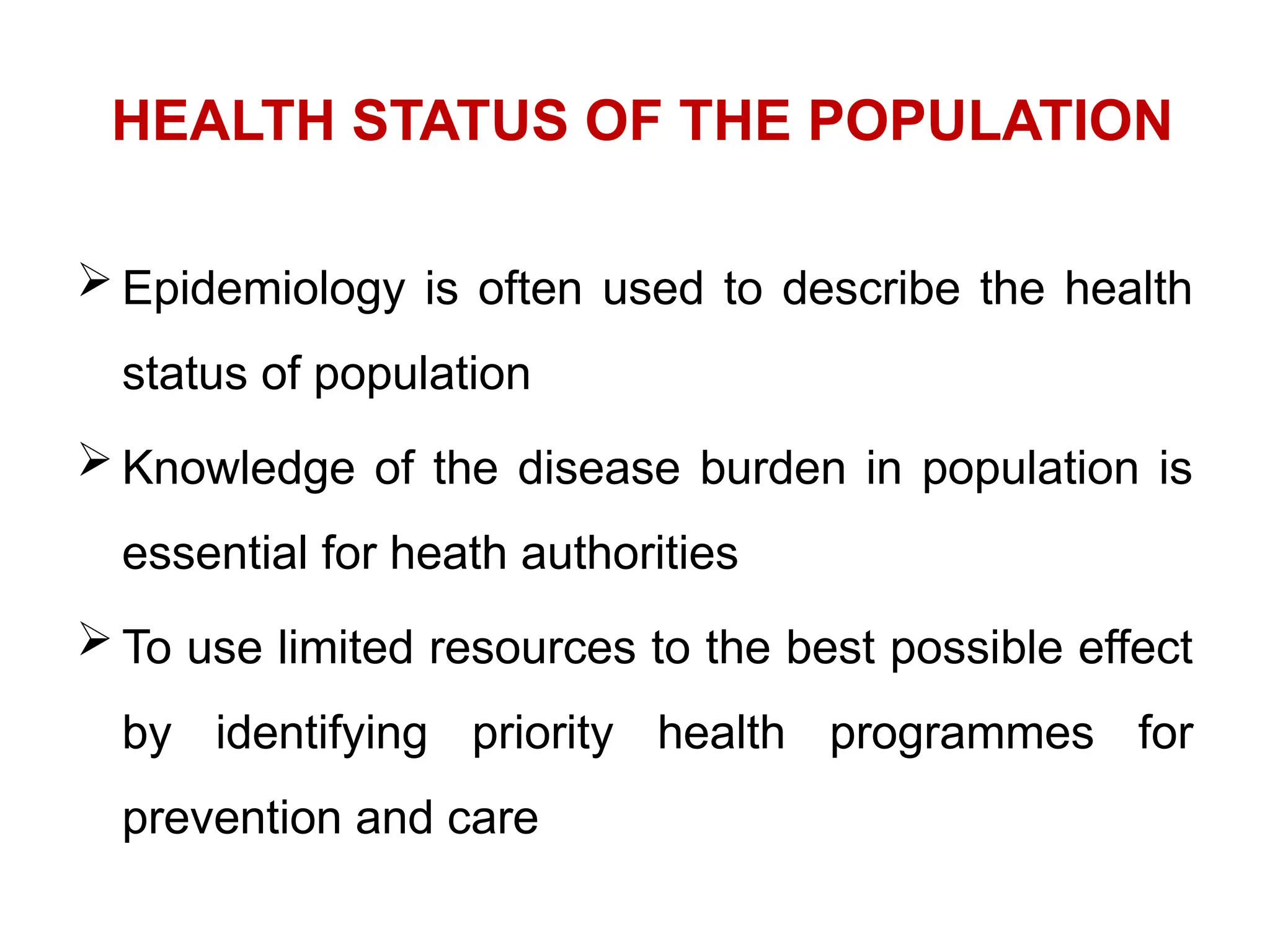 epidemiology use ,models, and definition | PPTX