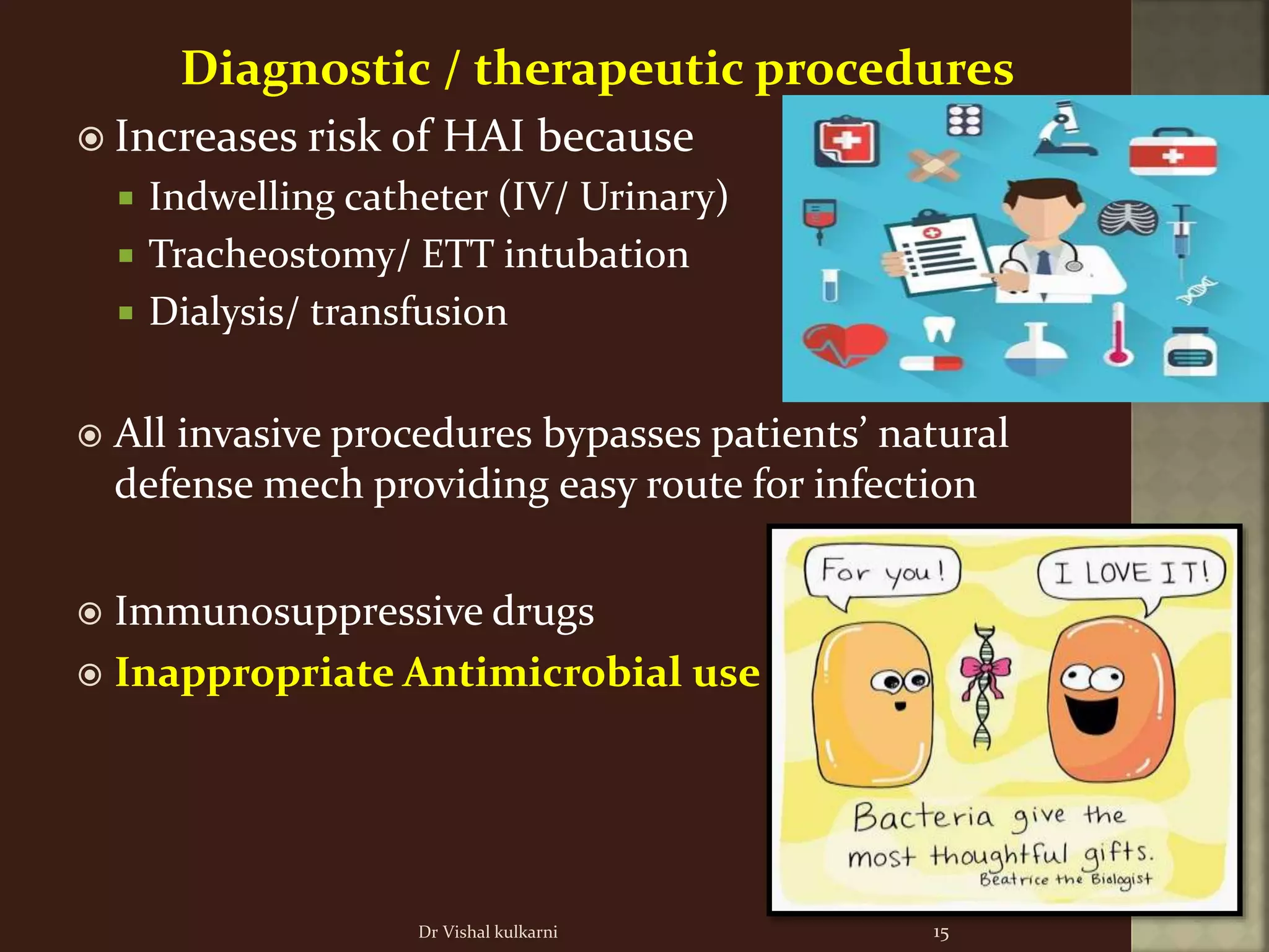 Epidemiological triad of hospital associated infection | PPTX