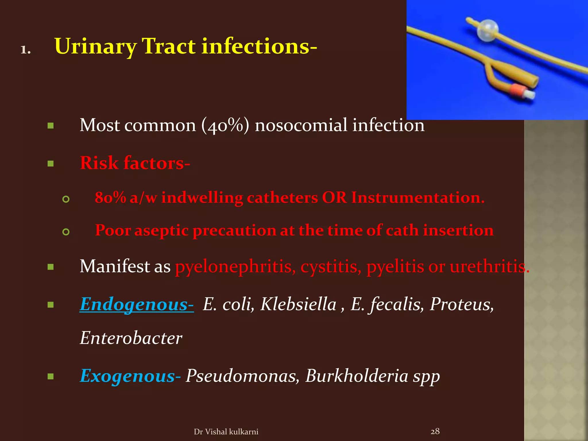 Epidemiological triad of hospital associated infection | PPTX