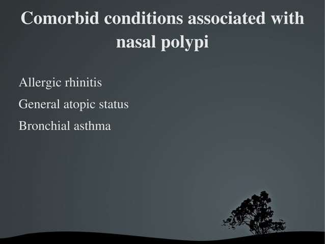 Epidemiology of nasal polypi | PPT