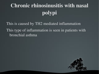 Epidemiology of nasal polypi | PPT