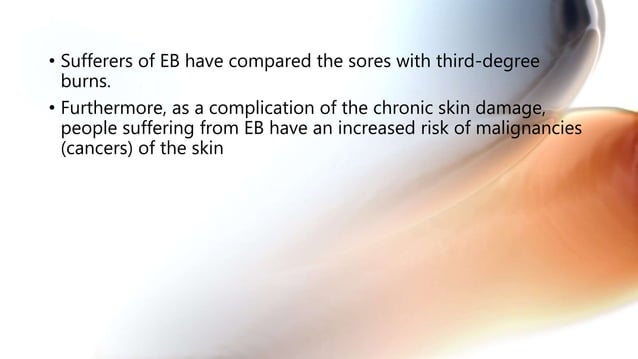 Epidermolysis bullosa | PPTX | Skin and Dermatology | Diseases and ...