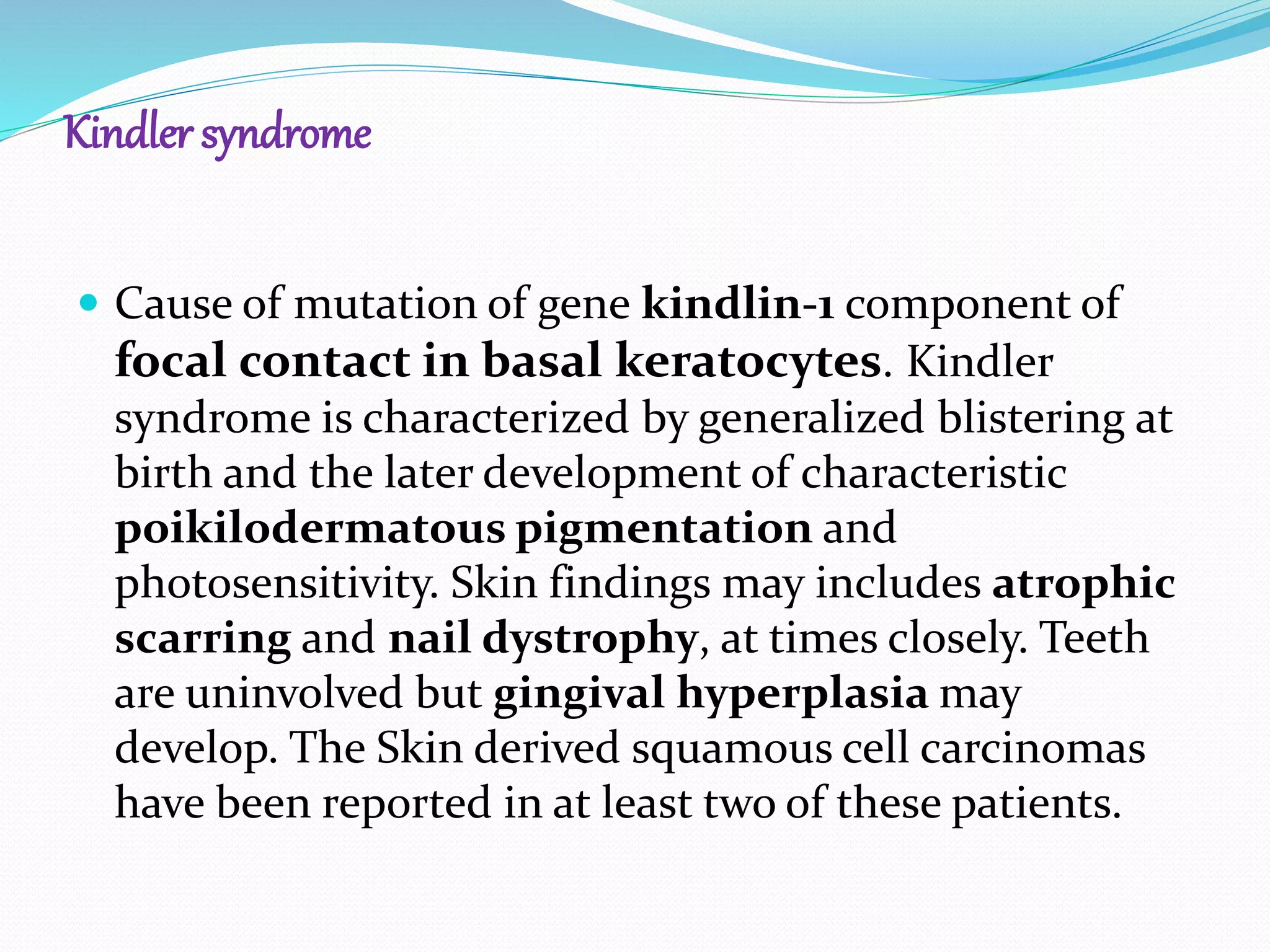 Epidermolysis bullosa complete | PPTX