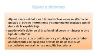 Epididimitis y-orquitis-aguda-y-cronica (1) | PPTX