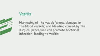 Epididymitis and Sterilization: Hidden Dangers of Male contraceptive.pptx