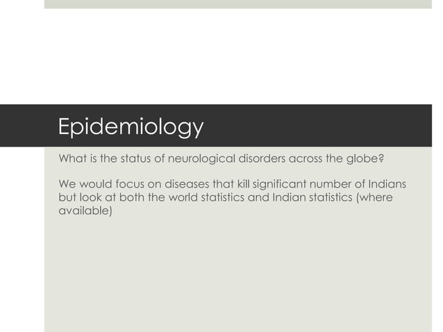 Epidemiology | PPT
