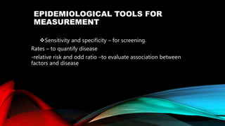 Epidemiology and Community Health | PPTX