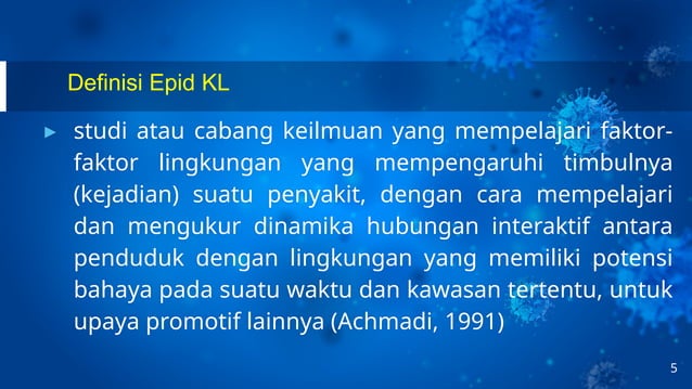 Epid kesehatanling dan Paradigma KL.pptx | Free Download