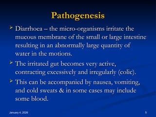 Epidemiology and Prevention of Acute Diarrhoeal Diseases | PPT