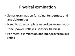 Epidural abscess | PPTX