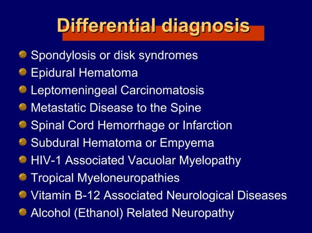 SPINAL EPIDURAL, AND SUBDURAL - INTRAMEDULLAR ABSCESSES | PPT