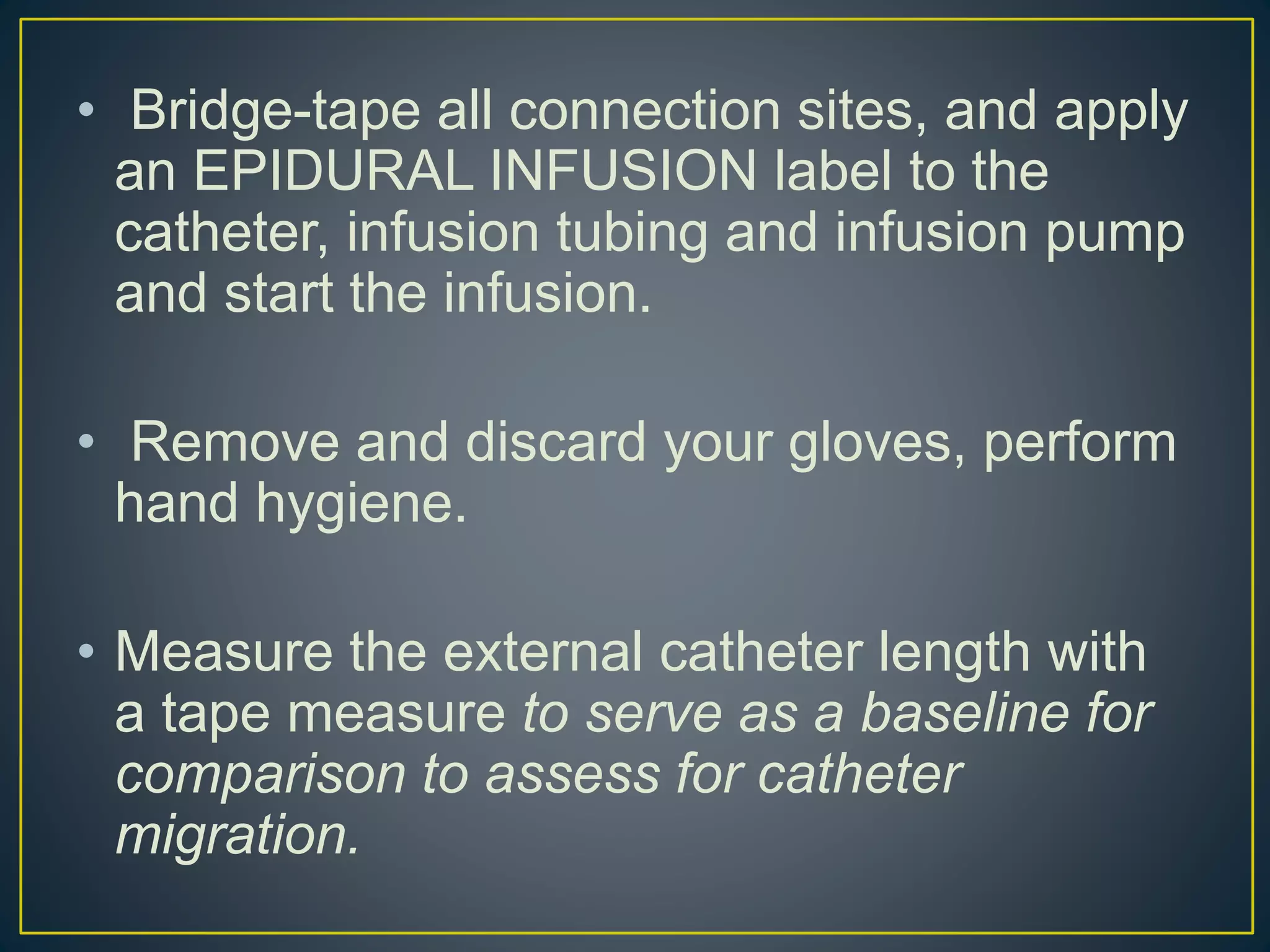 Epidural administration | PPTX