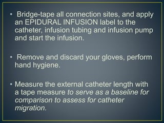 Epidural administration | PPTX