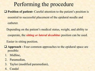 Epidural anaesthesia .pptx