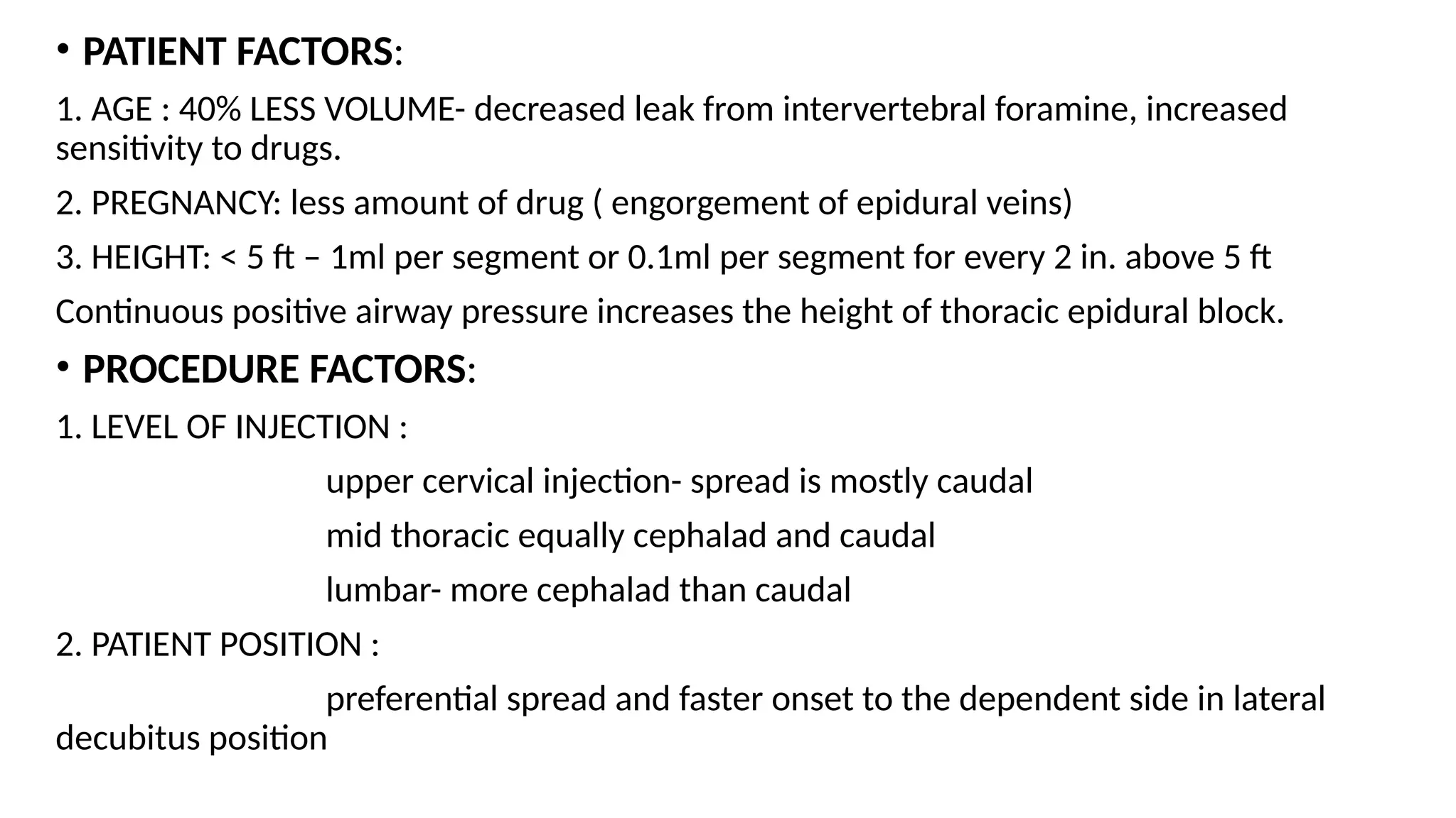 EPIDURAL ANAESTHESIA- Anatomy, physiology, technique and drugs used | PPTX