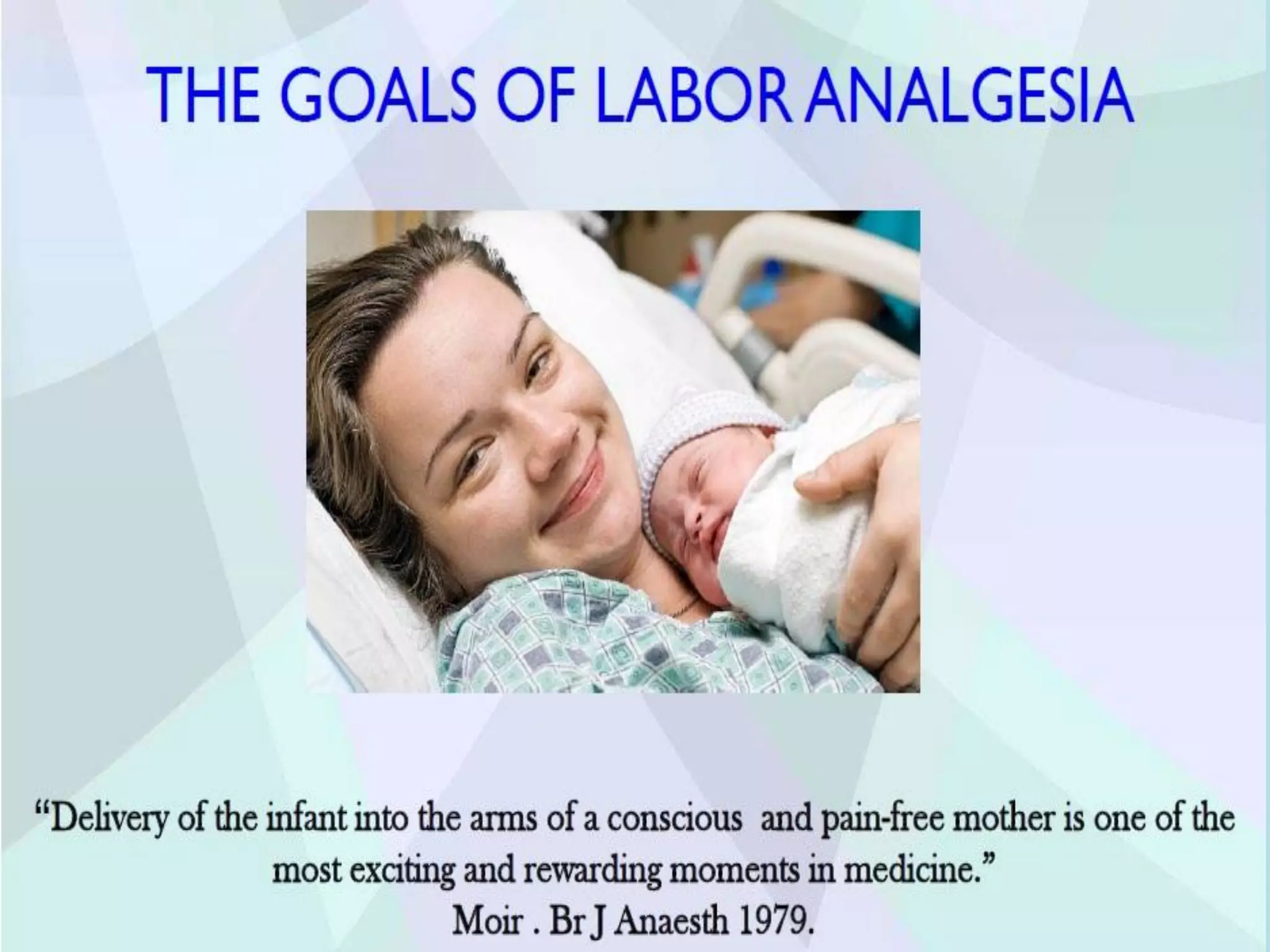 Epidural analgesia for labour | PDF