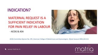 Epidural analgesia for labour | PPTX | Pregnancy | Reproductive Health