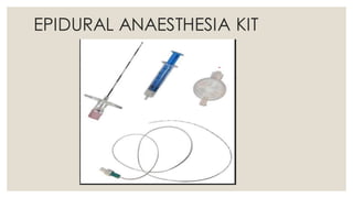 Epidural and spinal anaesthesia.for you alll | PDF